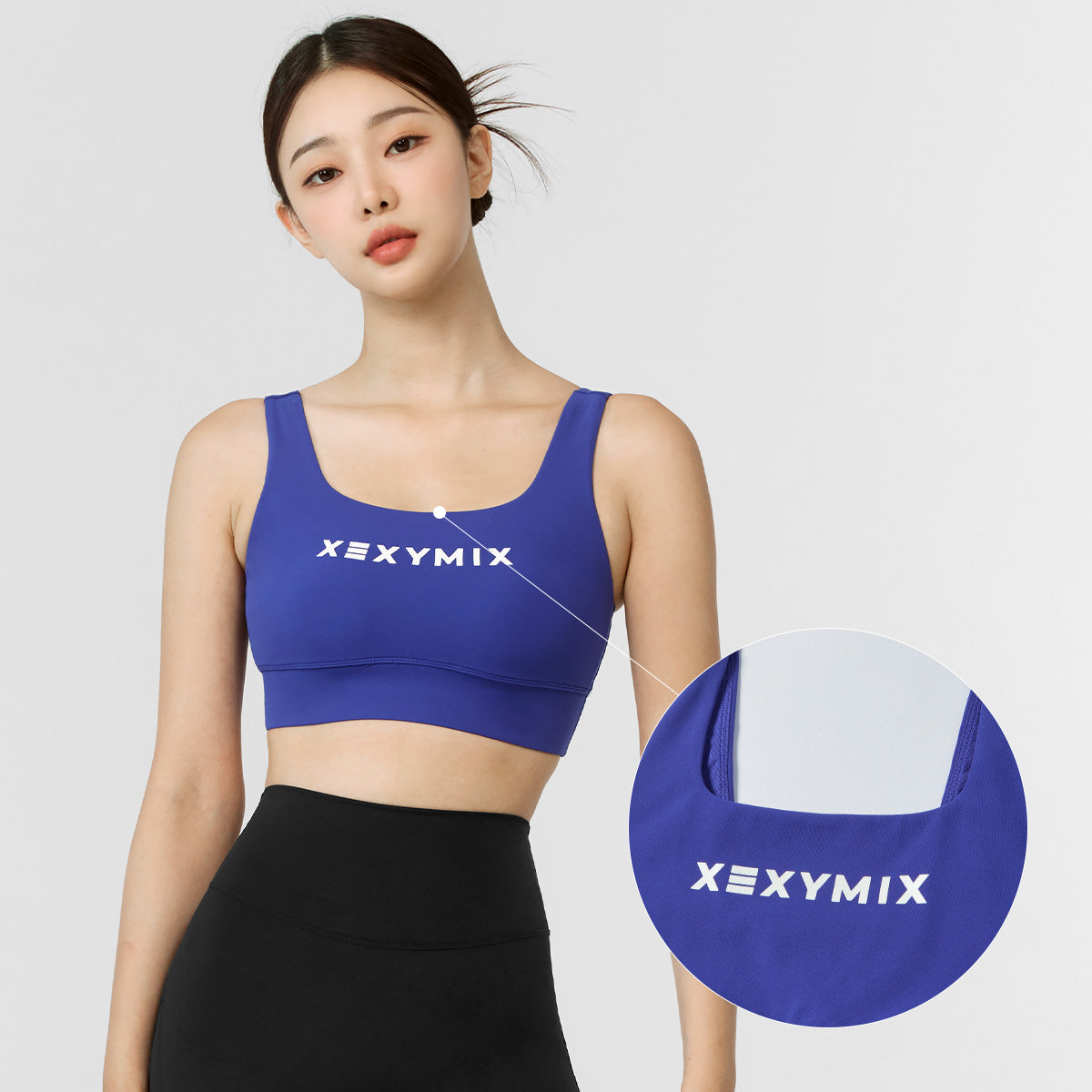 Black Label Signature Power Rise Bra Top - Ivory – XEXYMIX Australia