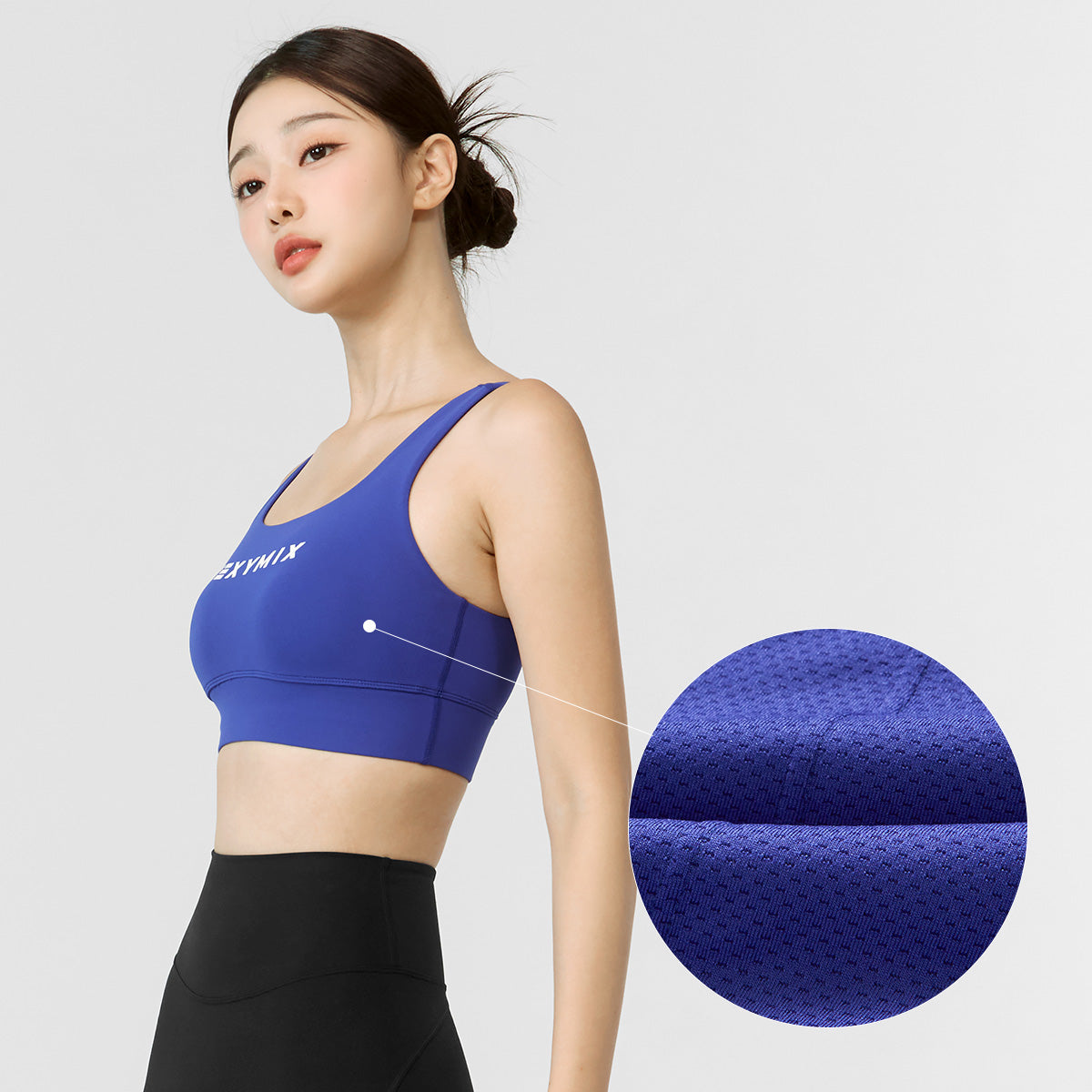 Black Label Signature Power Rise Bra Top - Ivory – XEXYMIX Australia