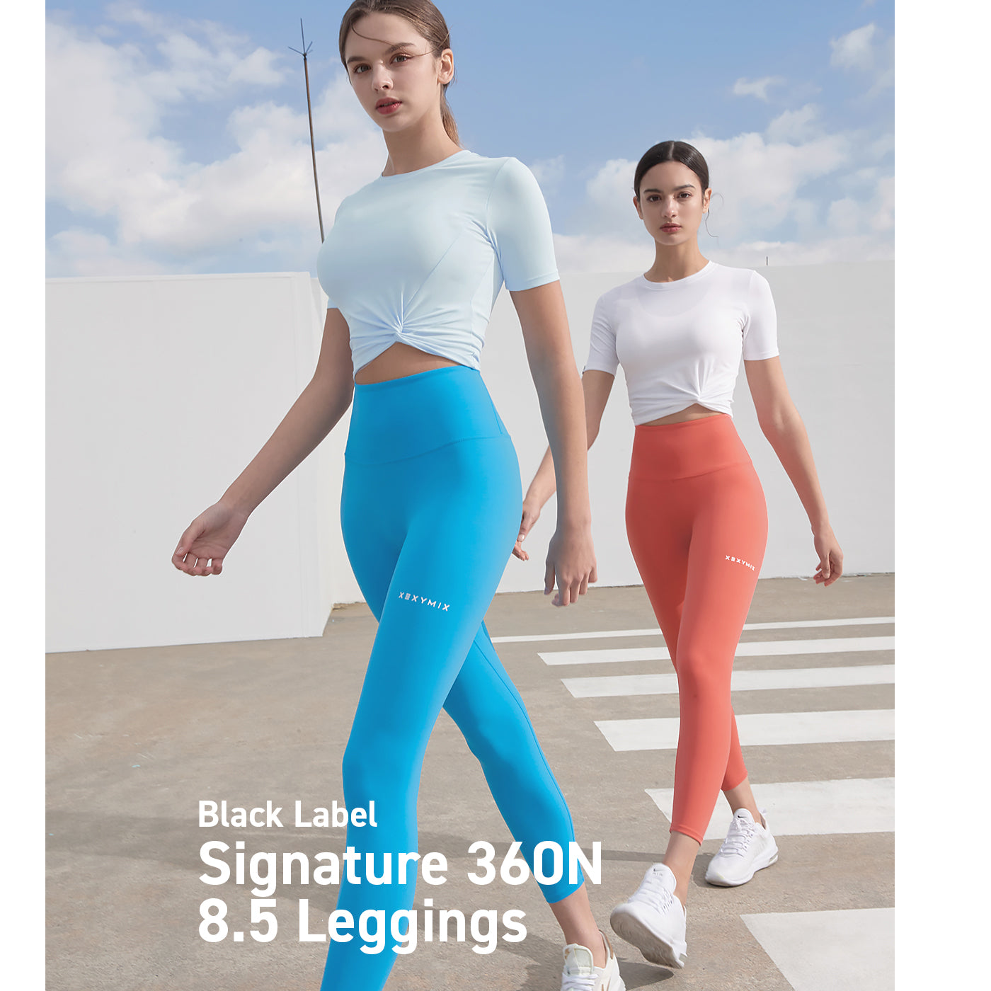 Black Label Signature 360N 8.5 Leggings - Pale Pink – XEXYMIX Australia