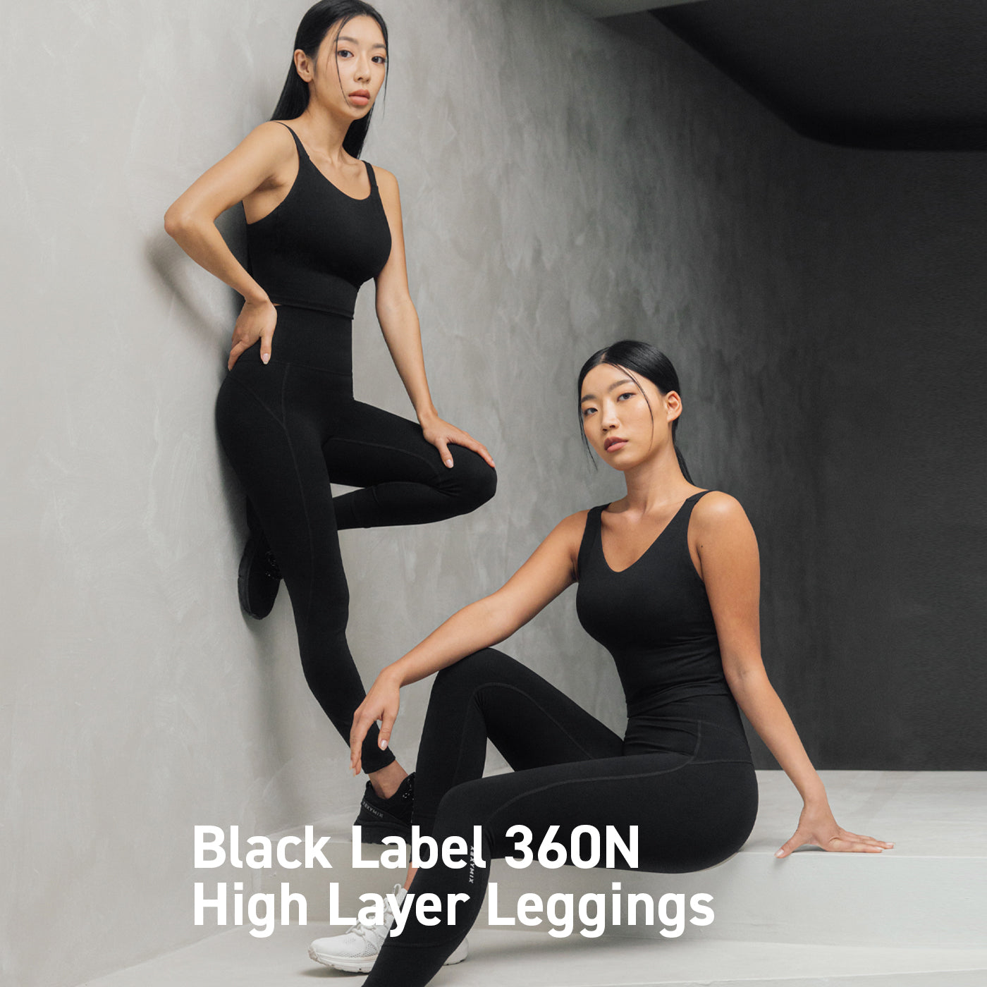 Black Label 360N High Layer Leggings - Black – XEXYMIX Australia