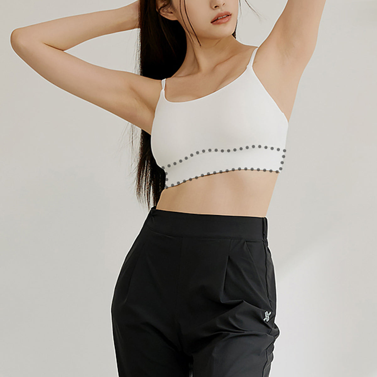 Basic Bra Top - Blanc Silver – XEXYMIX Australia