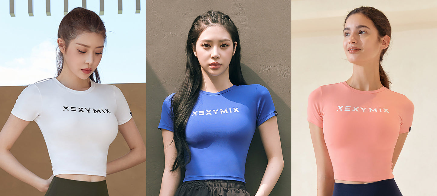 Heva Crop Top - Notical Blue – XEXYMIX Australia