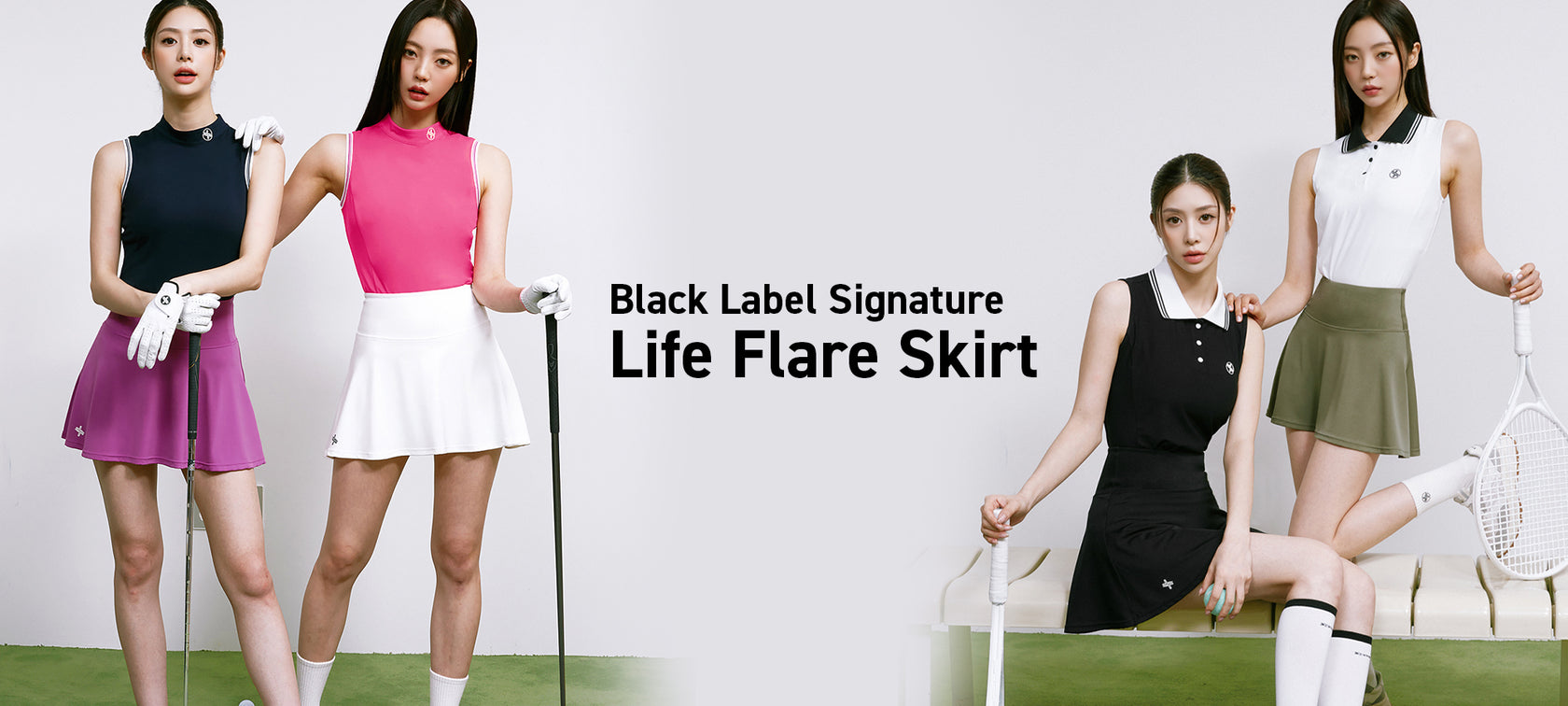 Black Label Signature Life Flare Skirt - Pepper Green – XEXYMIX Australia
