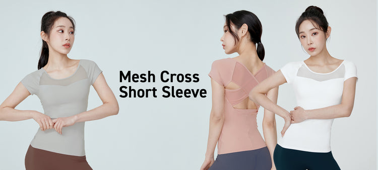 Mesh Cross Short Sleeve - Lemon Yellow (Clearance) – XEXYMIX Australia