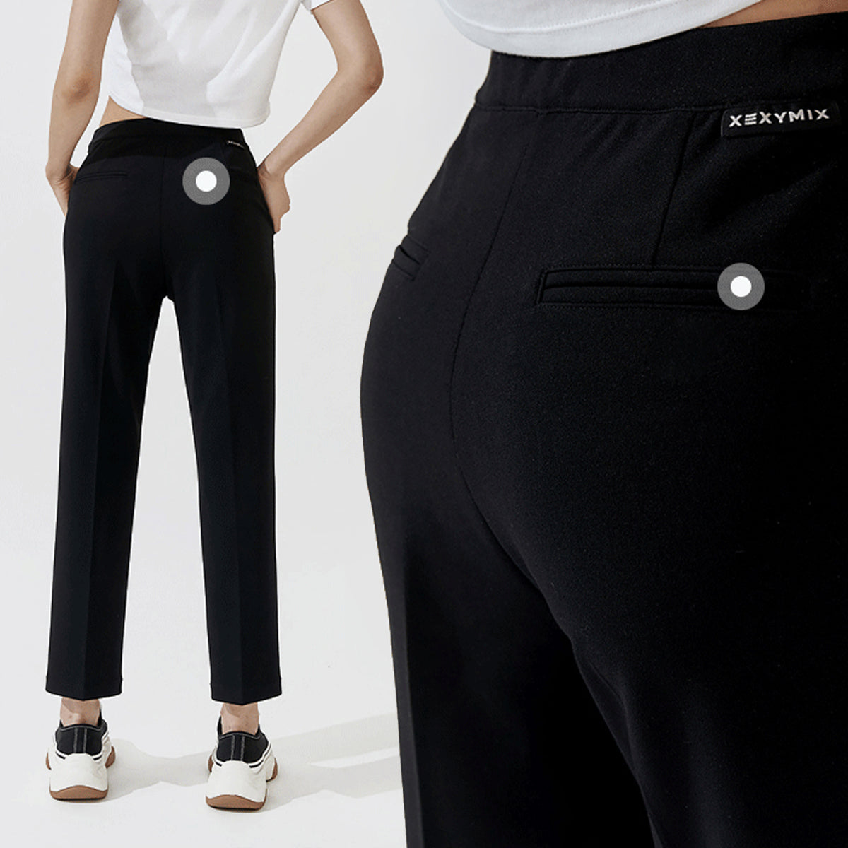 Stretch Banding Slacks - Formal Gray – XEXYMIX Australia