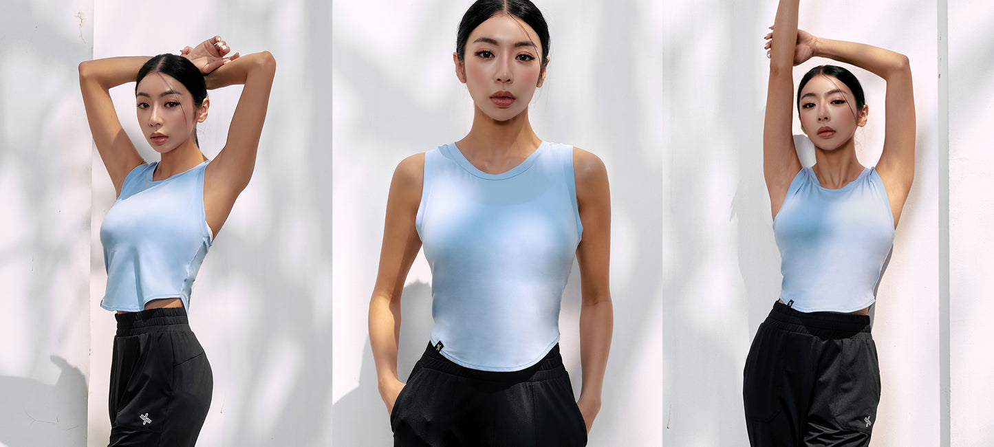 XELLA Light Round Sleeveless - Ivory – XEXYMIX Australia