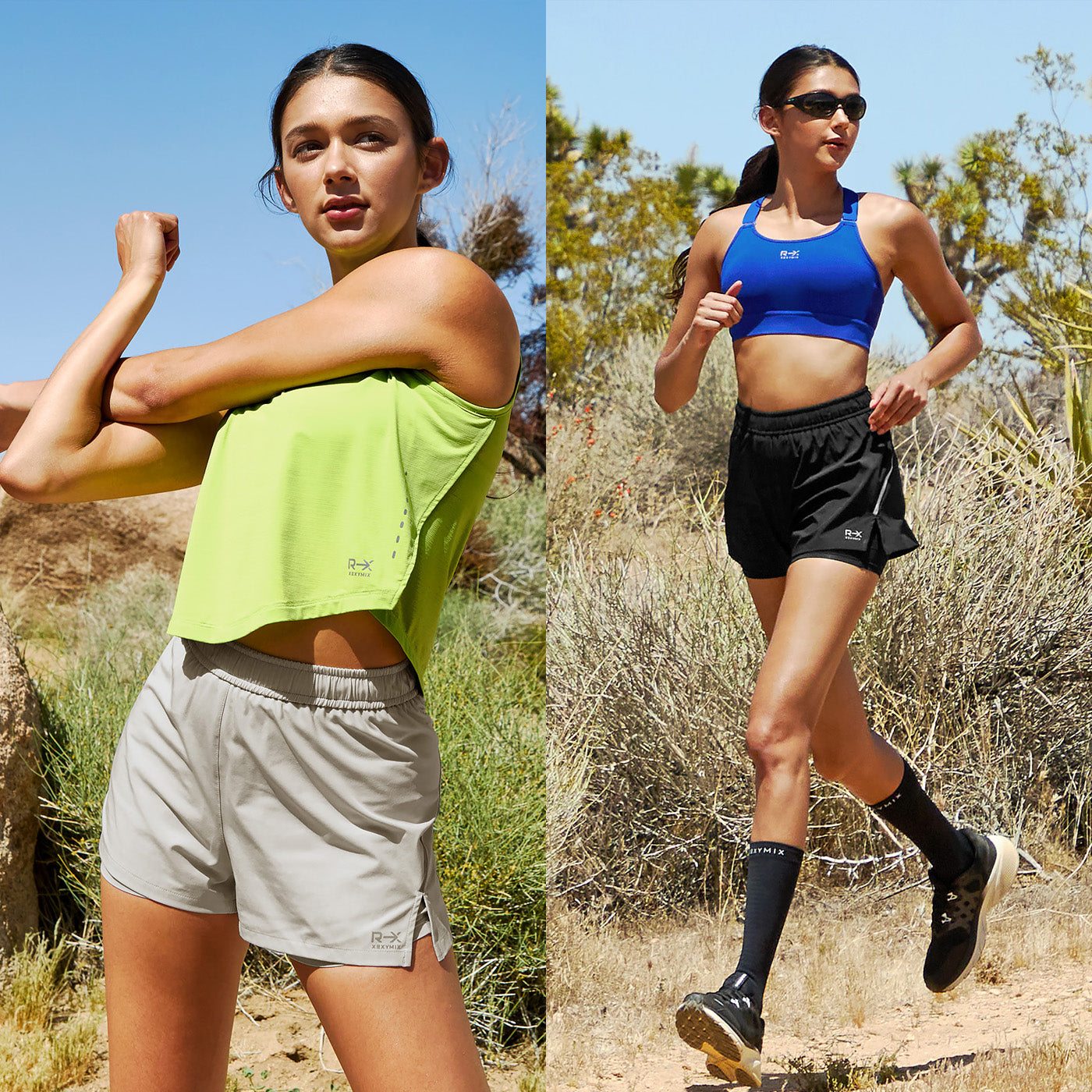 RX Sprinter Women's 2-in-1 Shorts - Black – XEXYMIX Australia